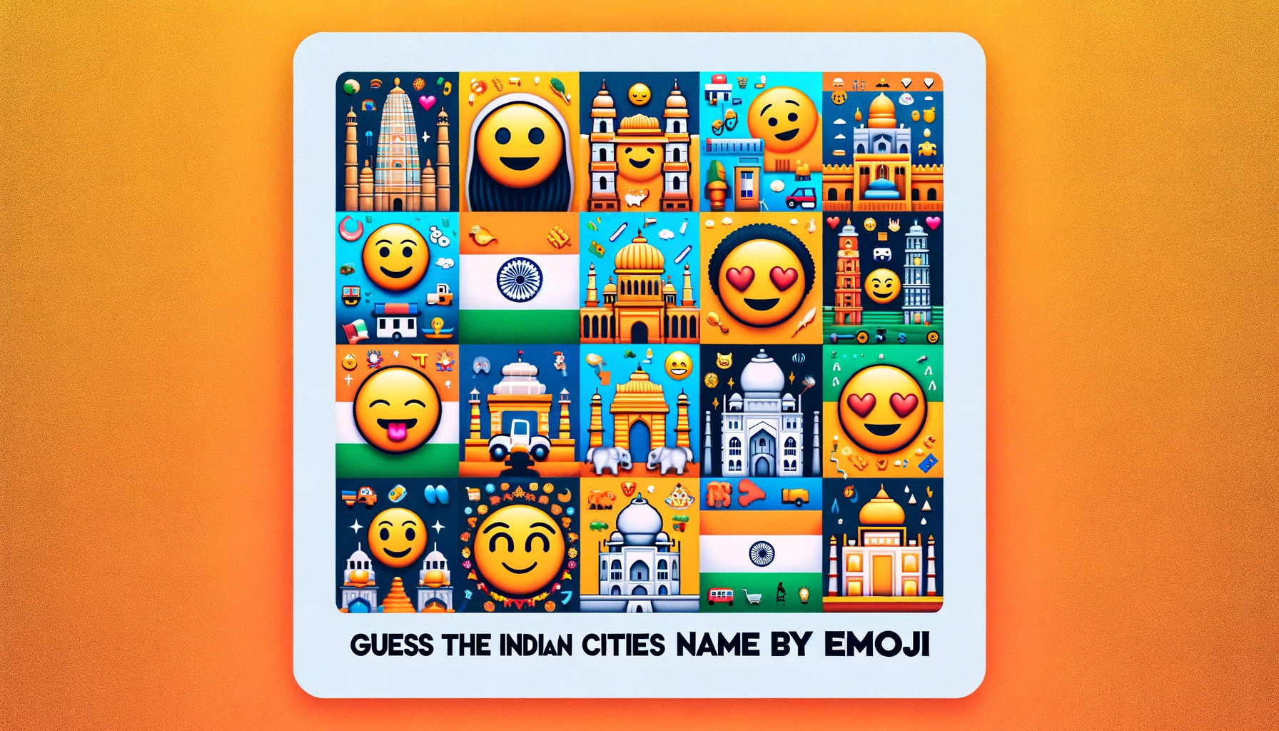 Guess The Indian Cities Name By Emoji Trivia Quiz Gyanok
