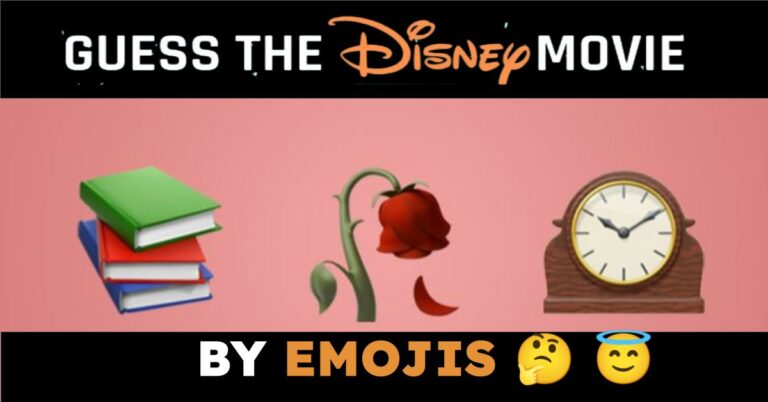 Guess the Disney Movie with Emoji Trivia Quiz - gyanok.com