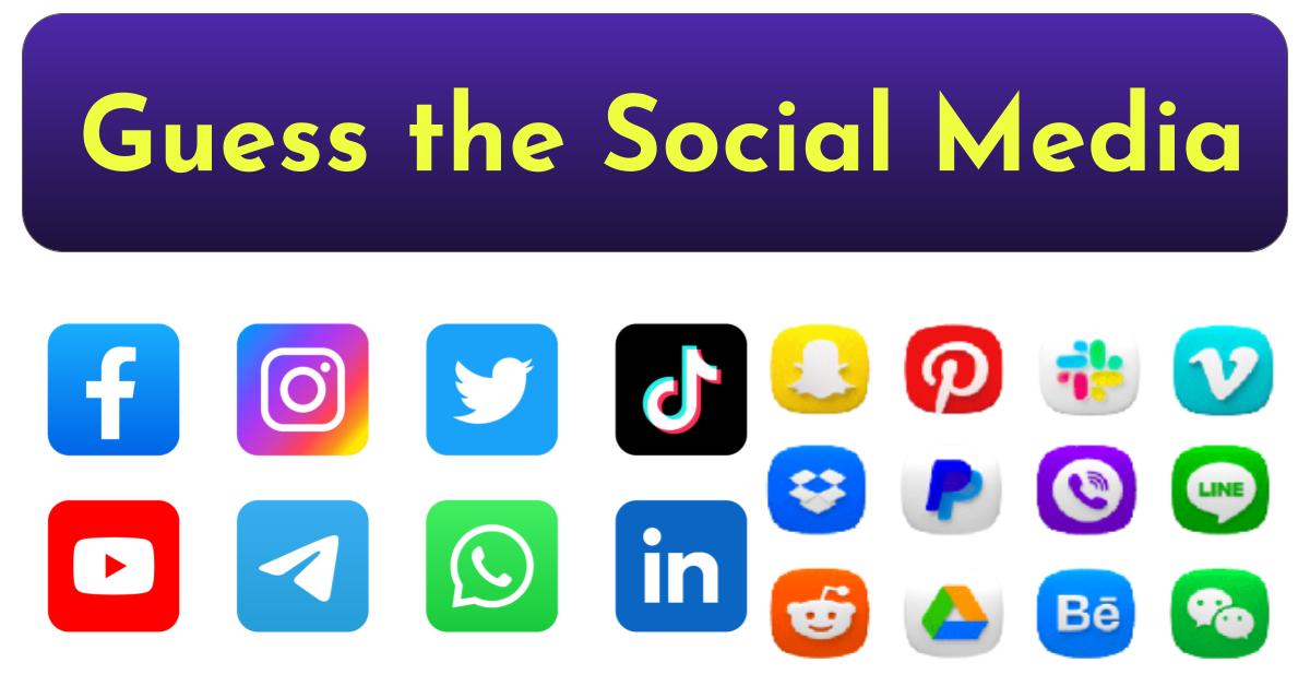 Guess the social media logo in emoji Trivia Quiz - gyanok.com