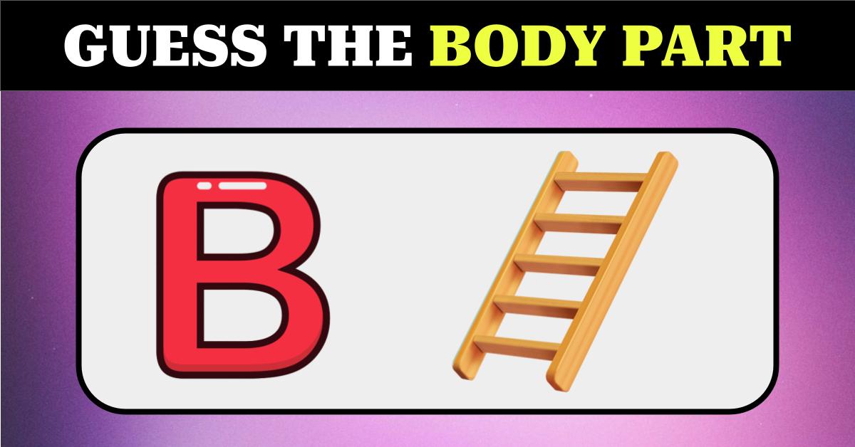 Can You Guess the Body Parts by Emoji? | Emoji Quiz