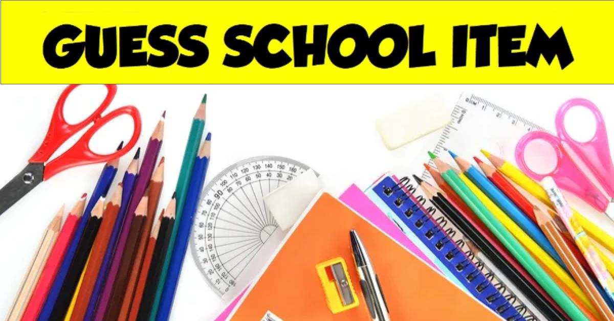 Guess The School Item by Emoji: Test Your Knowledge of Classroom Supplies!
